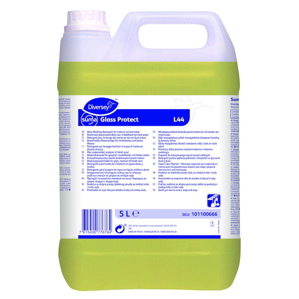 Suma Glass Protect L44 5L - Vloeibaar Glazenwasmiddel