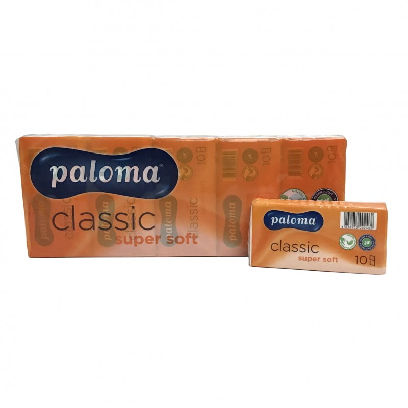Zakdoekjes 3-laags - 10 Pakken x 10 Tissues (147021)