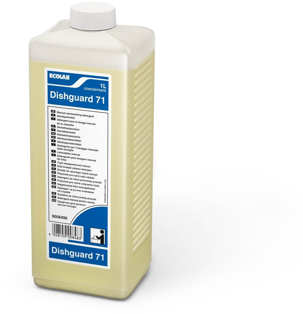 Ecolab Dishguard 71 Afwasmiddel 4x1liter